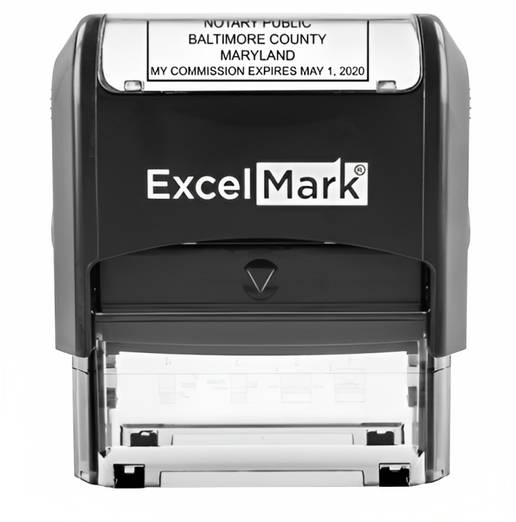 Self-Inking Maryland Notary Stamp