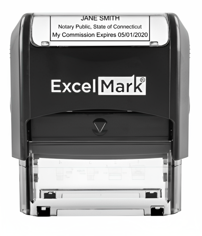 Self-Inking Connecticut Notary Stamp