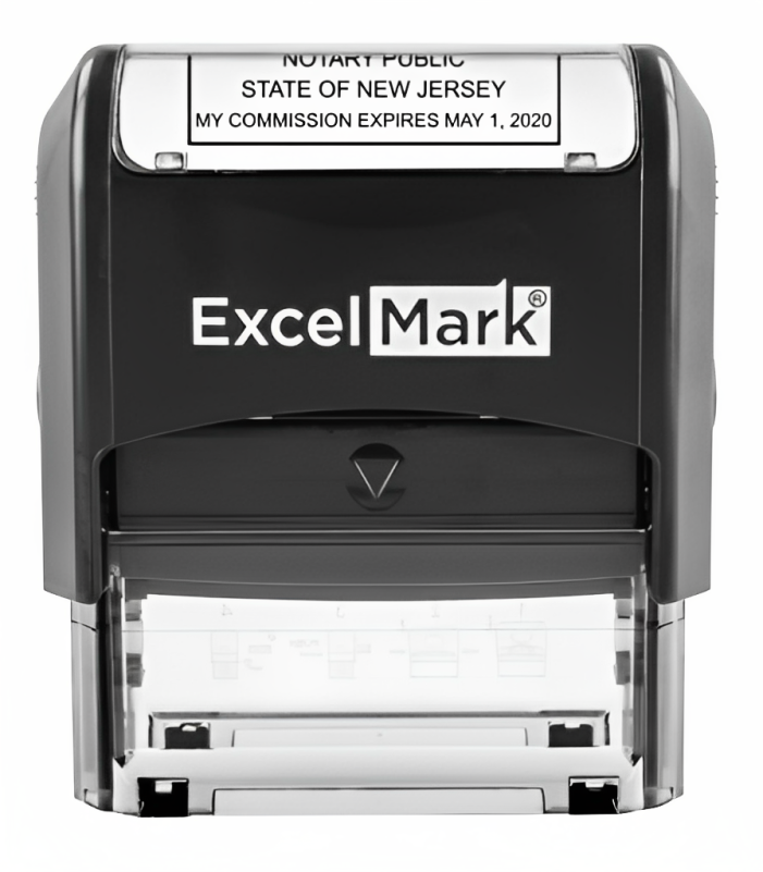 Self-Inking New Jersey Notary Stamp
